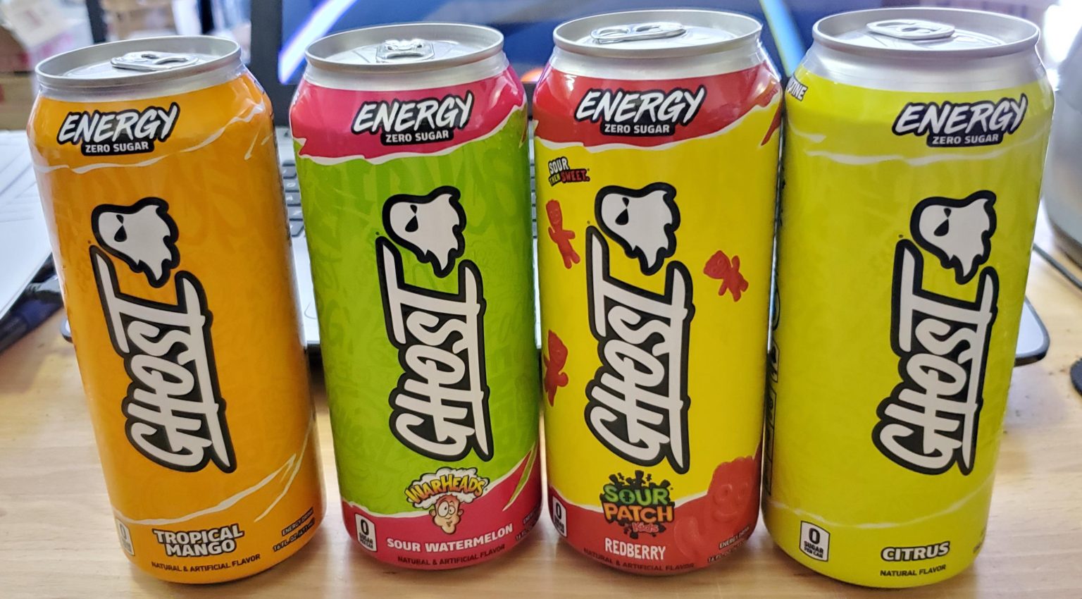 Ghost Energy Ingredients [What's In It?] | Drinky Winks